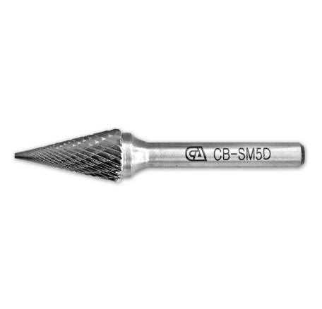 SM - Double Cut Conical Pointed Nose Carbide Rotary Burr Bits ...