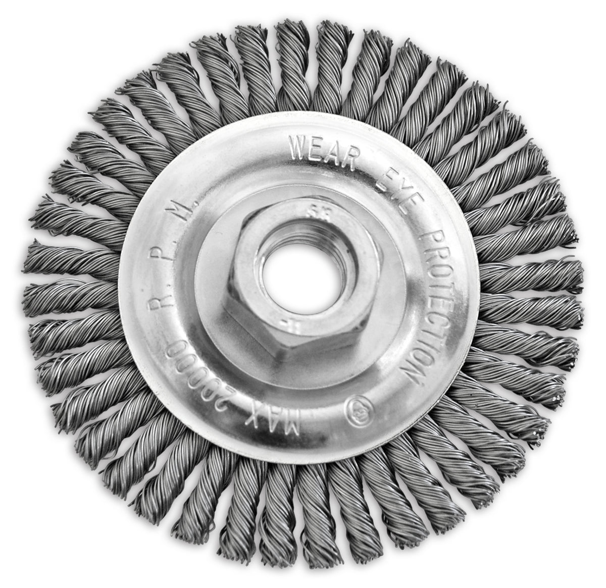 4" x 3/16" x 5/8-11" .020" Carbon Steel Stringer Bead Twisted Knot Wir ...