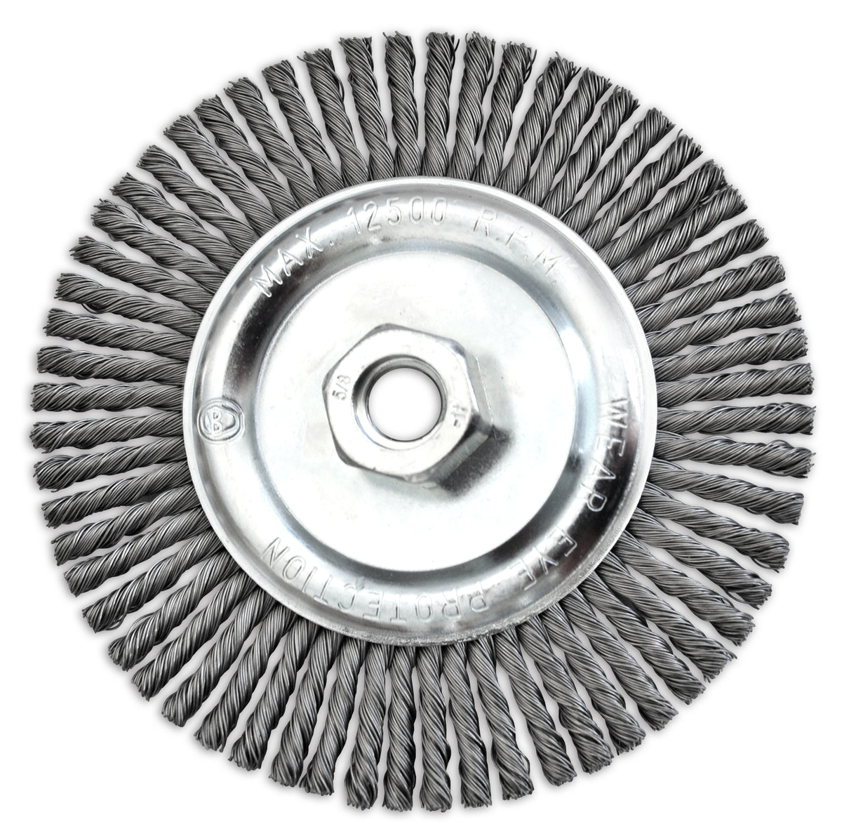 6" x 1/4" x 5/8-11" .020" Carbon Steel Stringer Bead Twisted Knot Wire ...