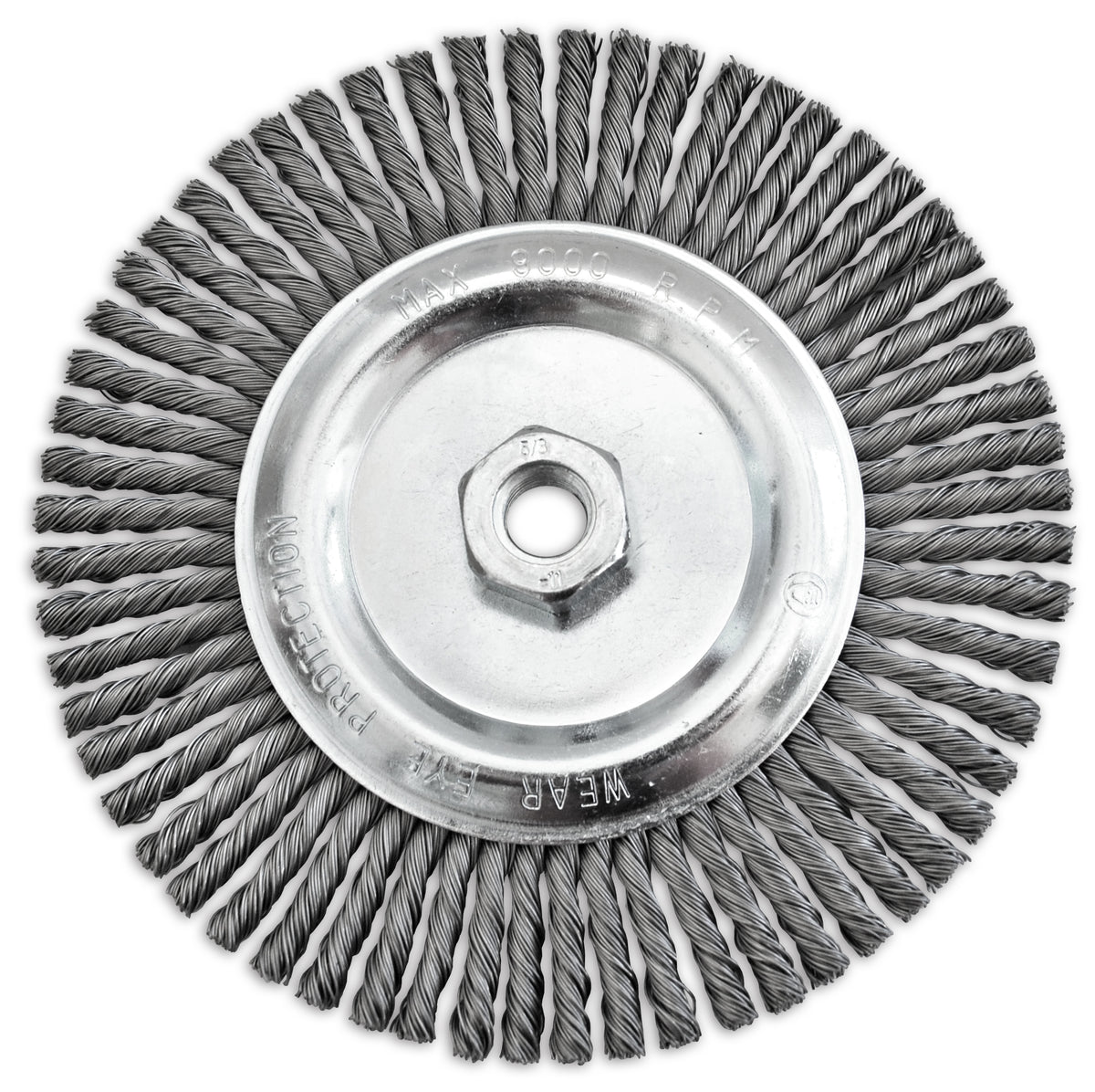 7" x 1/4" x 5/8-11" .020" Stainless Steel Stringer Bead Twisted Knot W ...